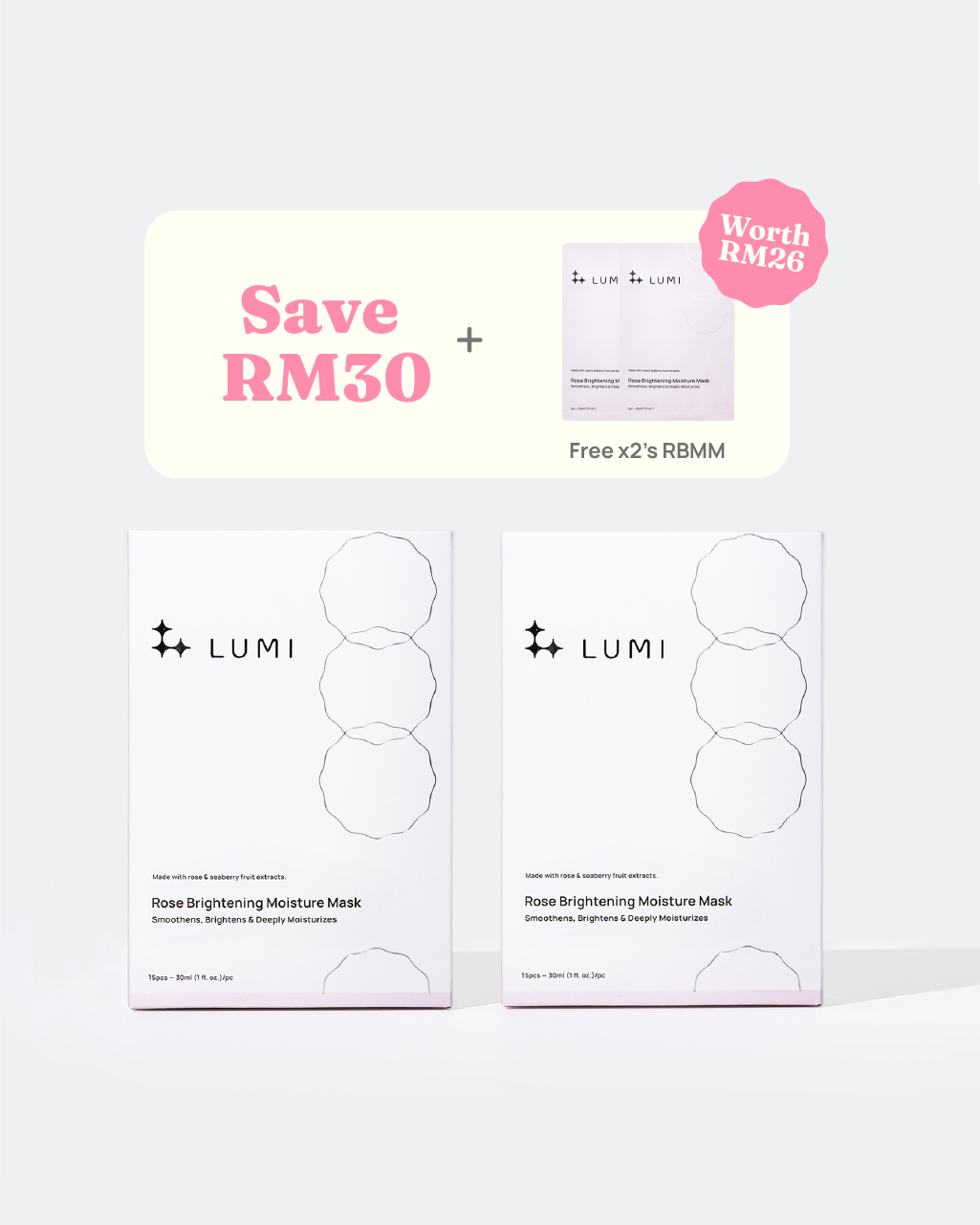 Rose Jumbo Bundle – LUMI Beauty